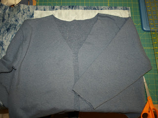 Caron's Quilting Blog: Texture Magic Sweatshirt Makeover