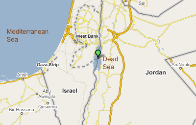 Maps: World Map Dead Sea