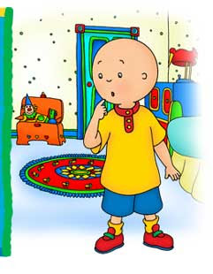el DUO baloony: Caillou