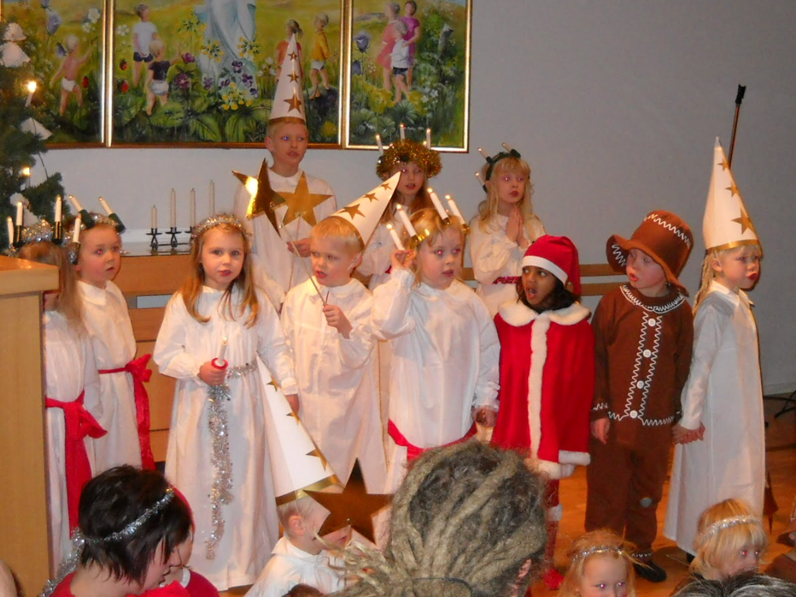 Vårat Äleberg: Luciatåg