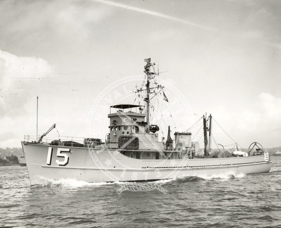 hy-tyde: USS Grouse – Navy Minesweeper wrecked off Rockport in 1963