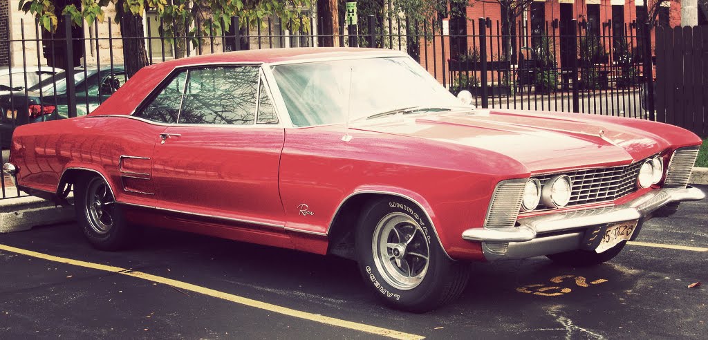 hy-tyde: Musclecar Monday - 64 Buick Riviera - a fist in a velvet glove