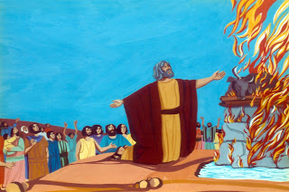 IMAGENS BÍBLICAS: ELIAS E O REI ACABE