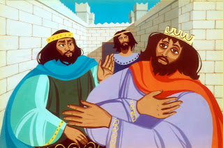 IMAGENS BÍBLICAS: ELIAS E O REI ACABE