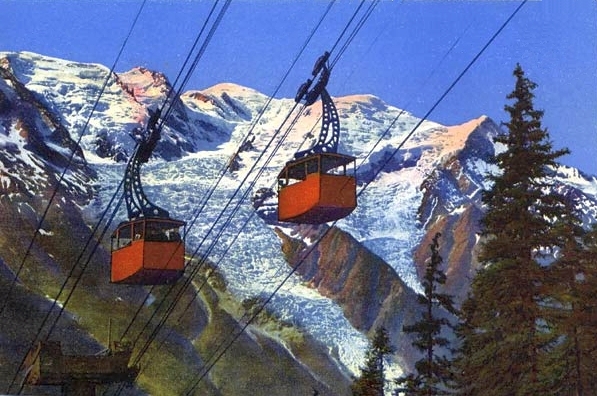 transpress nz: the Téléphérique du Brévent