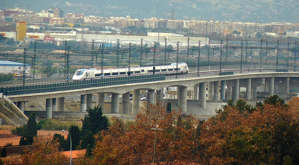 Ave High Speed Train Spain Map - United States Map