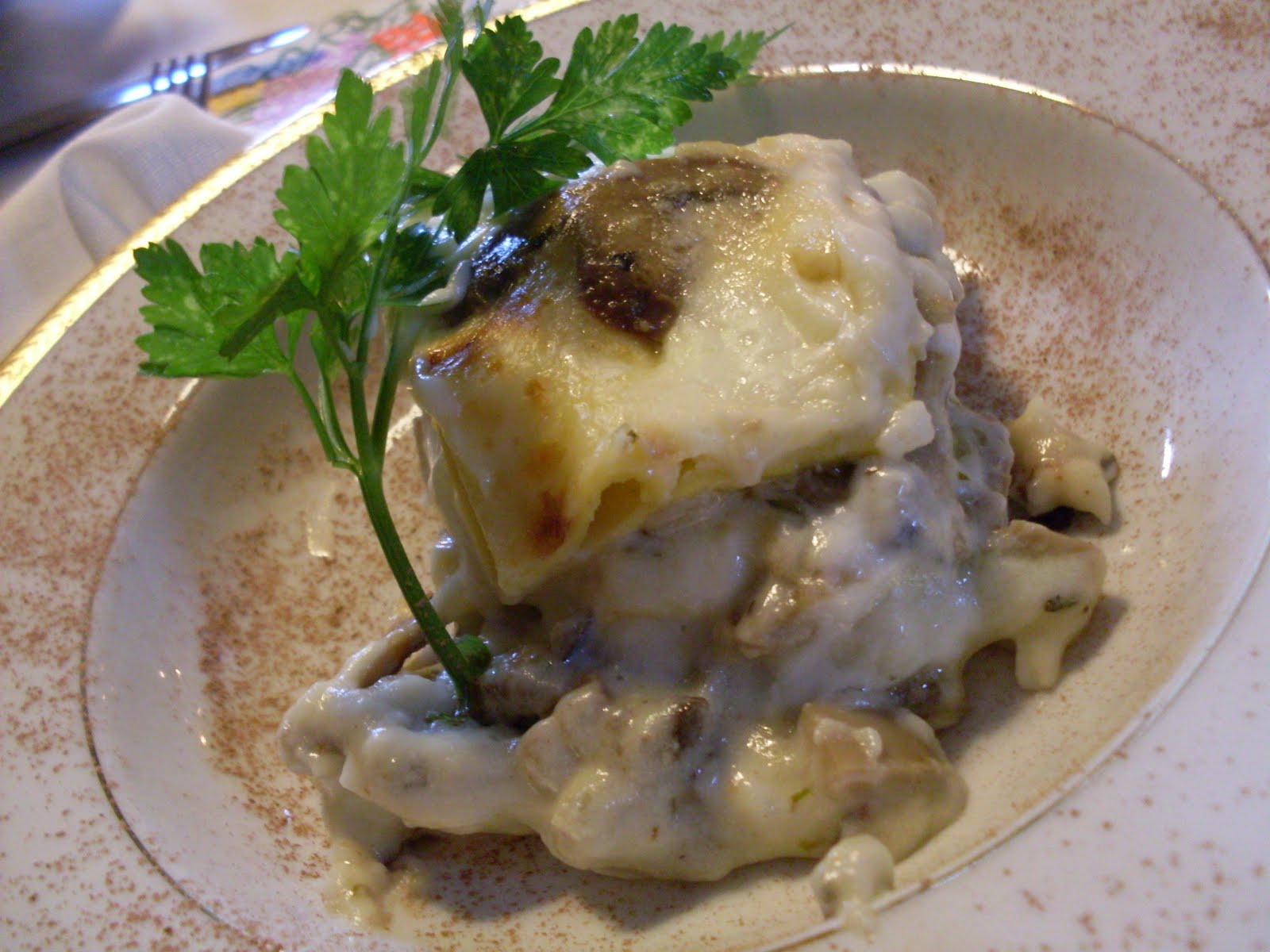 dolci-decorazionietentazioni: Lasagna golosissima ai Funghi con ...