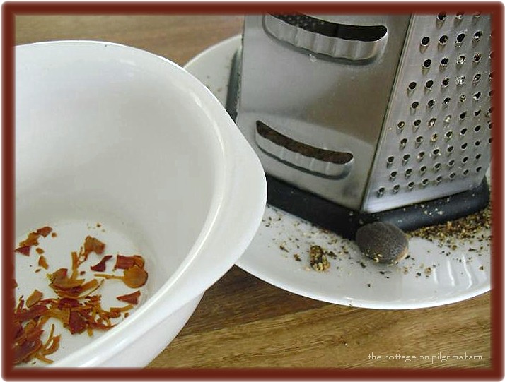 Cottage Life on Pilgrim's Farm: Nutmeg Jam...