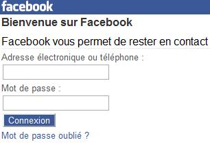 Facebook Mobile - Astuce de connexion