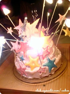 The Birthday Caker: Shooting Star Cake