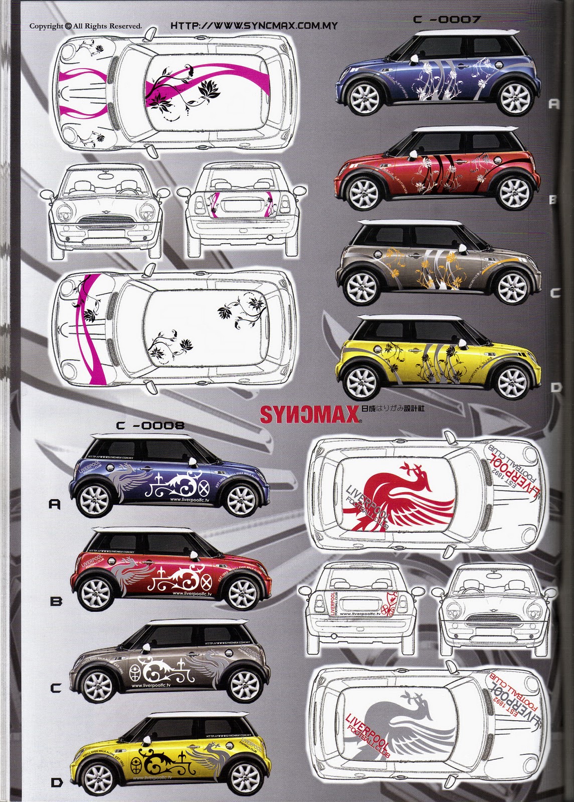 DANIA TINT SHOP: New body sticker