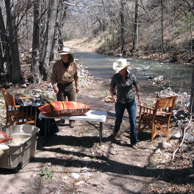 The Curious Blogquat: Me & Ted: Cooking at Ted Turner's Ladder Ranch Pt1/2