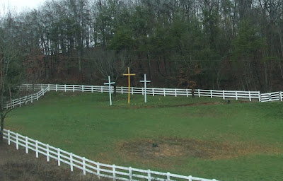 Bantering Bibliocrat: Roadside iconography - Coffindaffer crosses