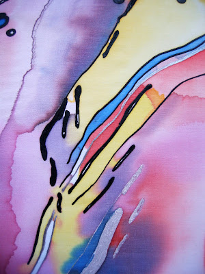 dgm-art: SILK: Abstract paintings in hot summer