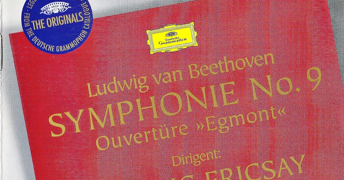 Sentidos: Beethoven. Obertura Egmont. Sinfonía nº 9. Fricsay. Orquesta Filarmónica de Berlín ...