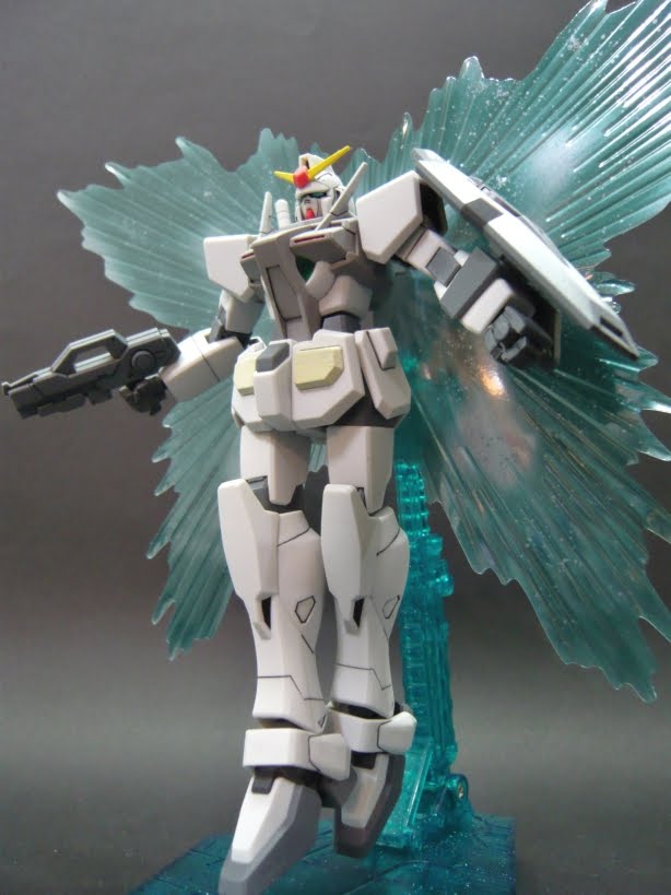 Ren ＆ Tako’s Japanese way of life！: HG GN-000 O Gundam Completed! =D
