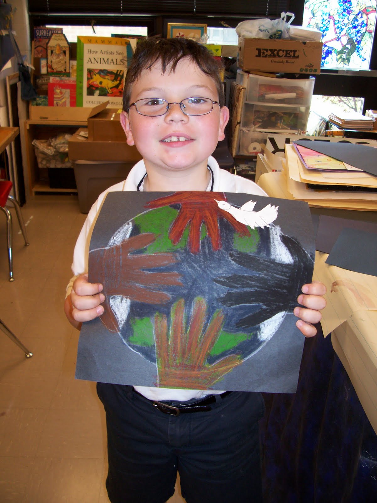 Mrs. Weber's Art Class: Celebrating Earth Day