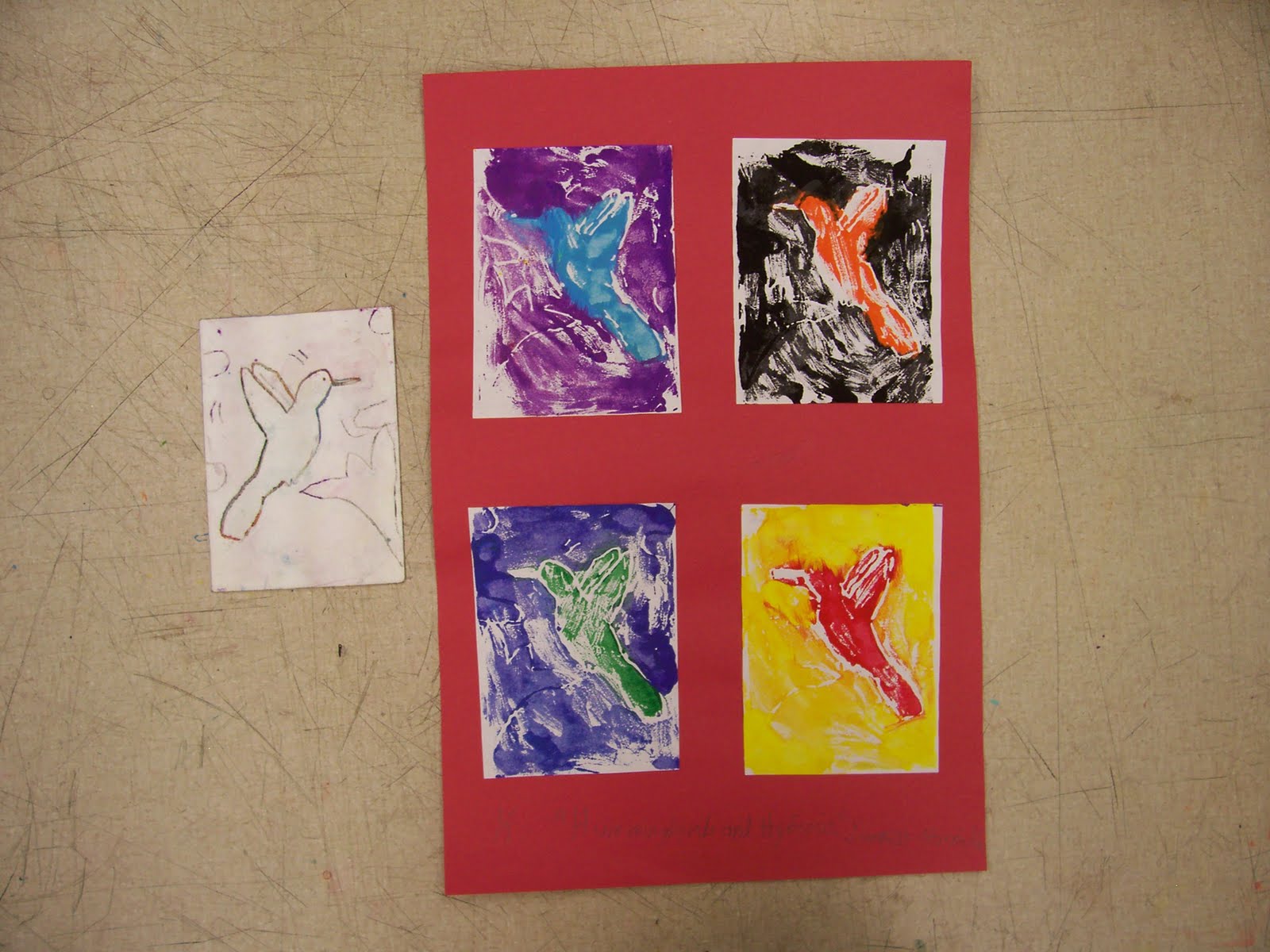 Mrs. Weber's Art Class: Relief Printmaking with 3rd grade