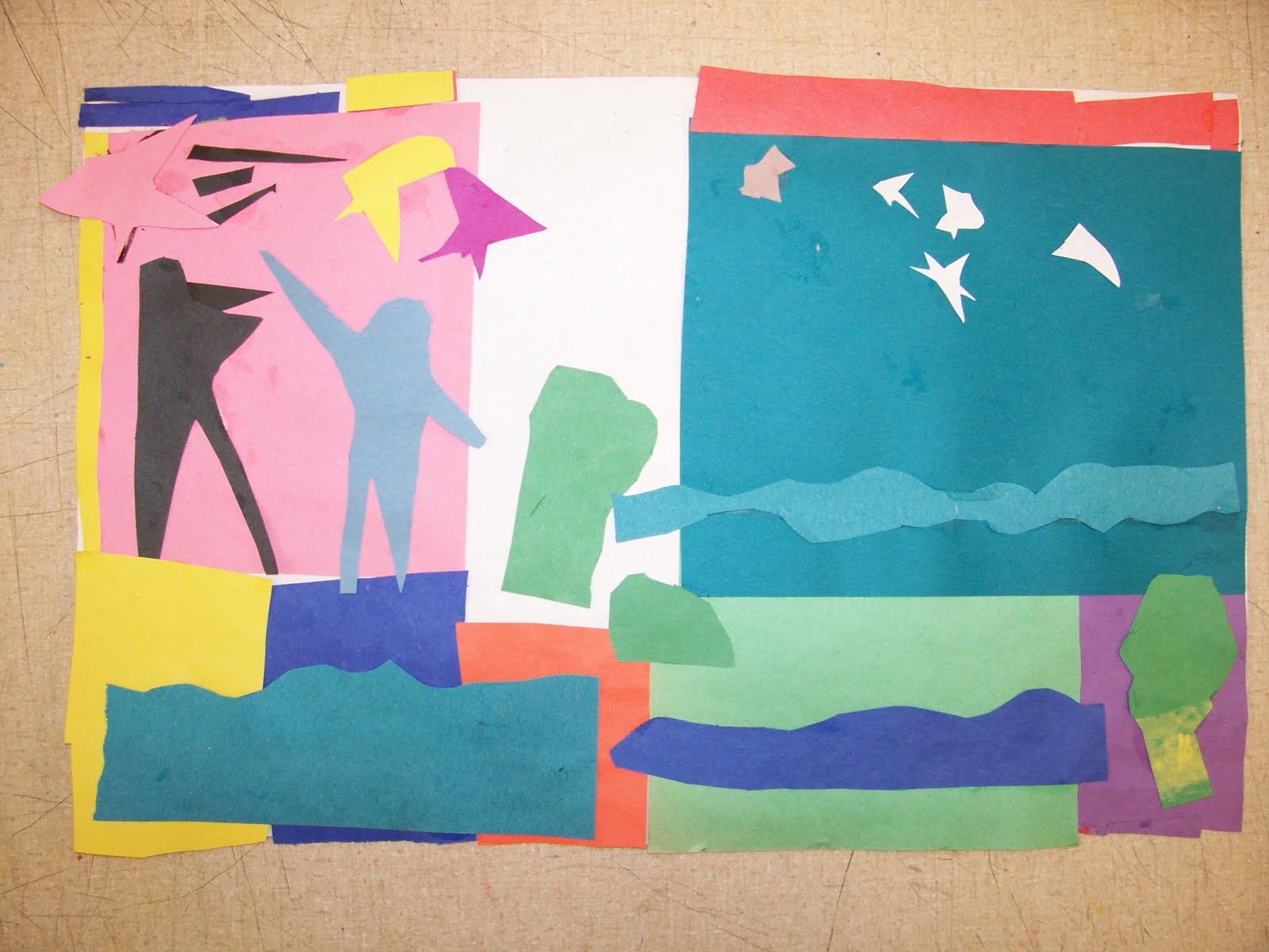 Mrs. Weber's Art Class: Matisse inspired collages - 4th