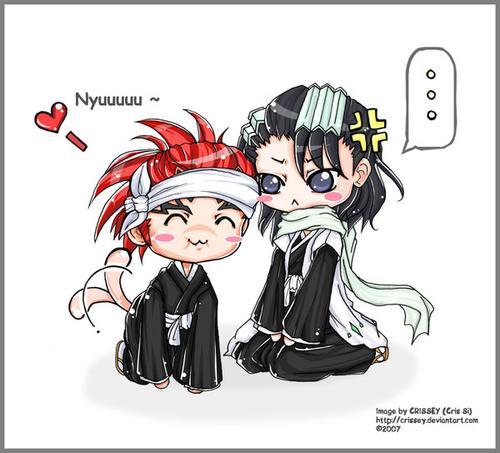 Imagens Yaoi: Renji e Byakuya