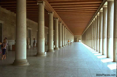 LOGOS - ALLENDER CLASS BLOG: Solomon's Colonnade or Portico
