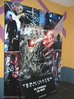 Terminator Salvation Standee in SG