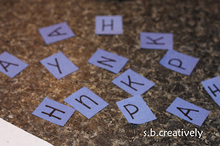 s.b.creatively: Handprint Menorah