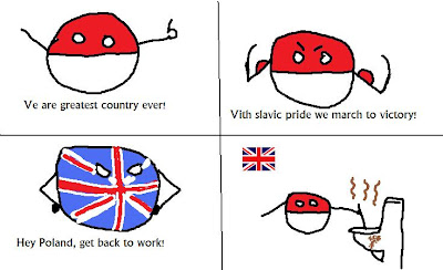 Polandball: With slavic pride we march to victory
