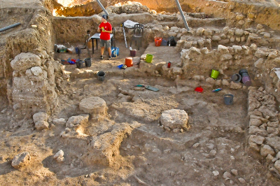ORTHODOX CHRISTIANITY THEN AND NOW: Philistine Temple Uncovered in ...