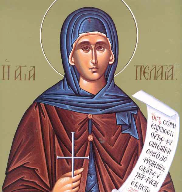 ORTHODOX CHRISTIANITY THEN AND NOW: Saint Pelagia of Antioch: A ...