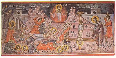 ORTHODOX CHRISTIANITY THEN AND NOW: Holy Martyr Varus and the Devout ...