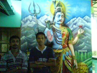 BOYS: WAY BACK VISTING THE BABY SIVAN TEMPLE