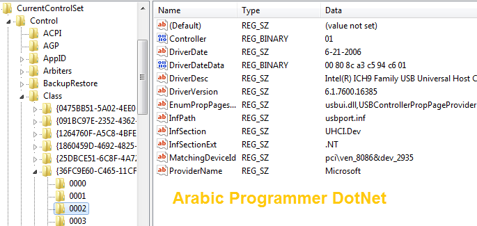 Arabic Programmer DotNet
