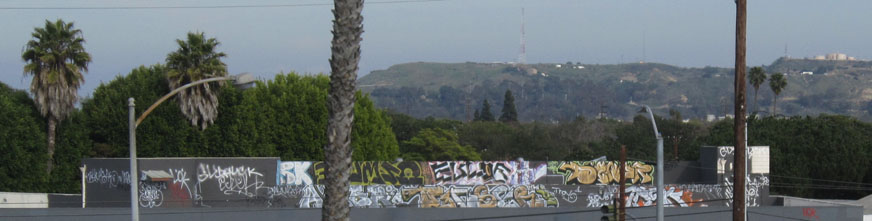 MELROSEandFAIRFAX: LA Freeway Graffiti