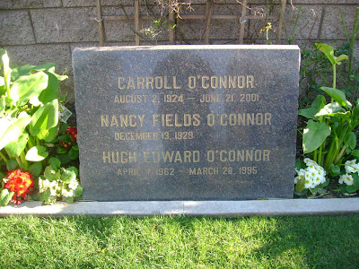 RIP Los Angles: Celebrity Grave: Carroll O'Connor, Actor, "All in the ...