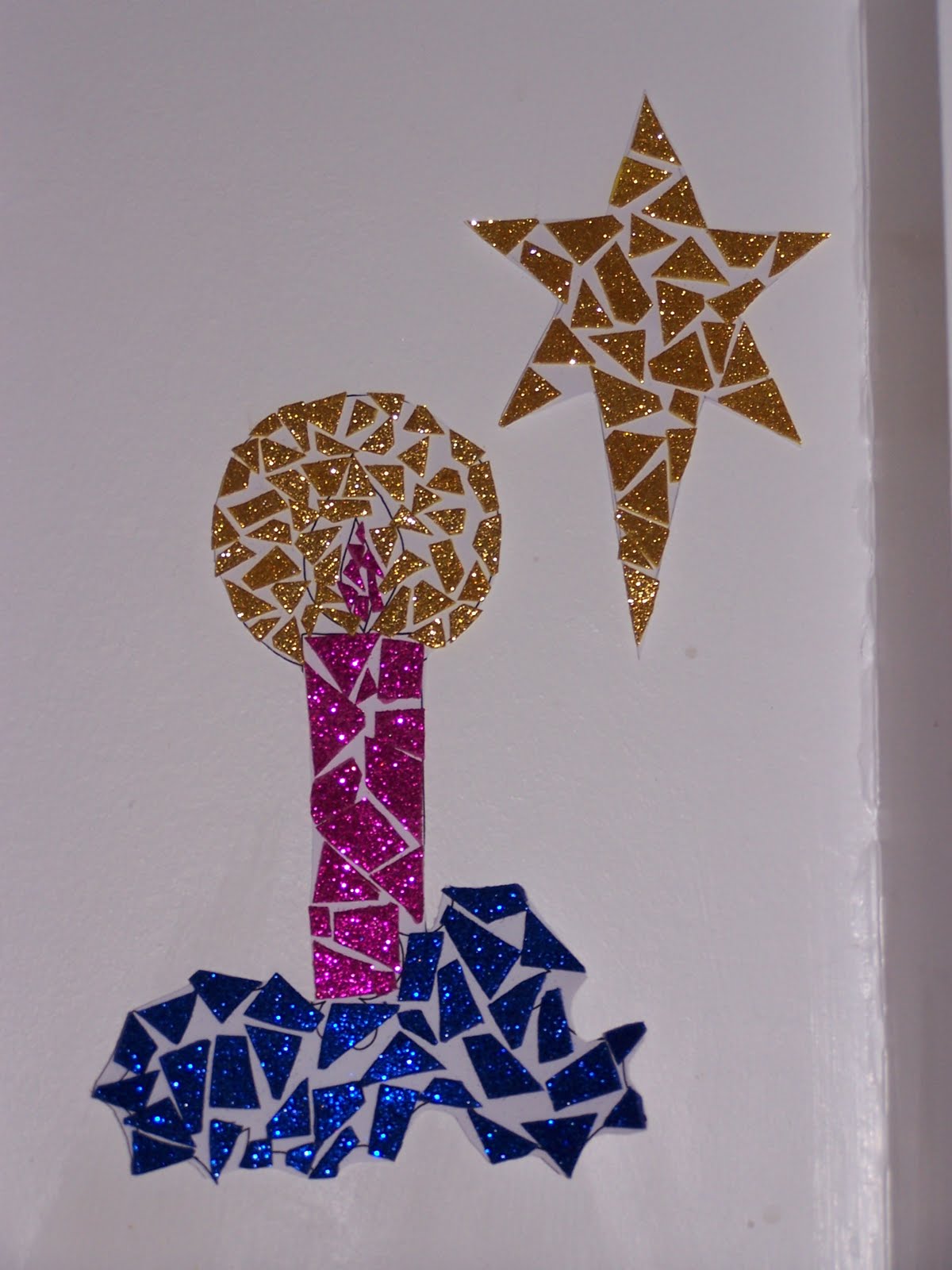 Glittering Shards | Children’s Christmas Mosaics