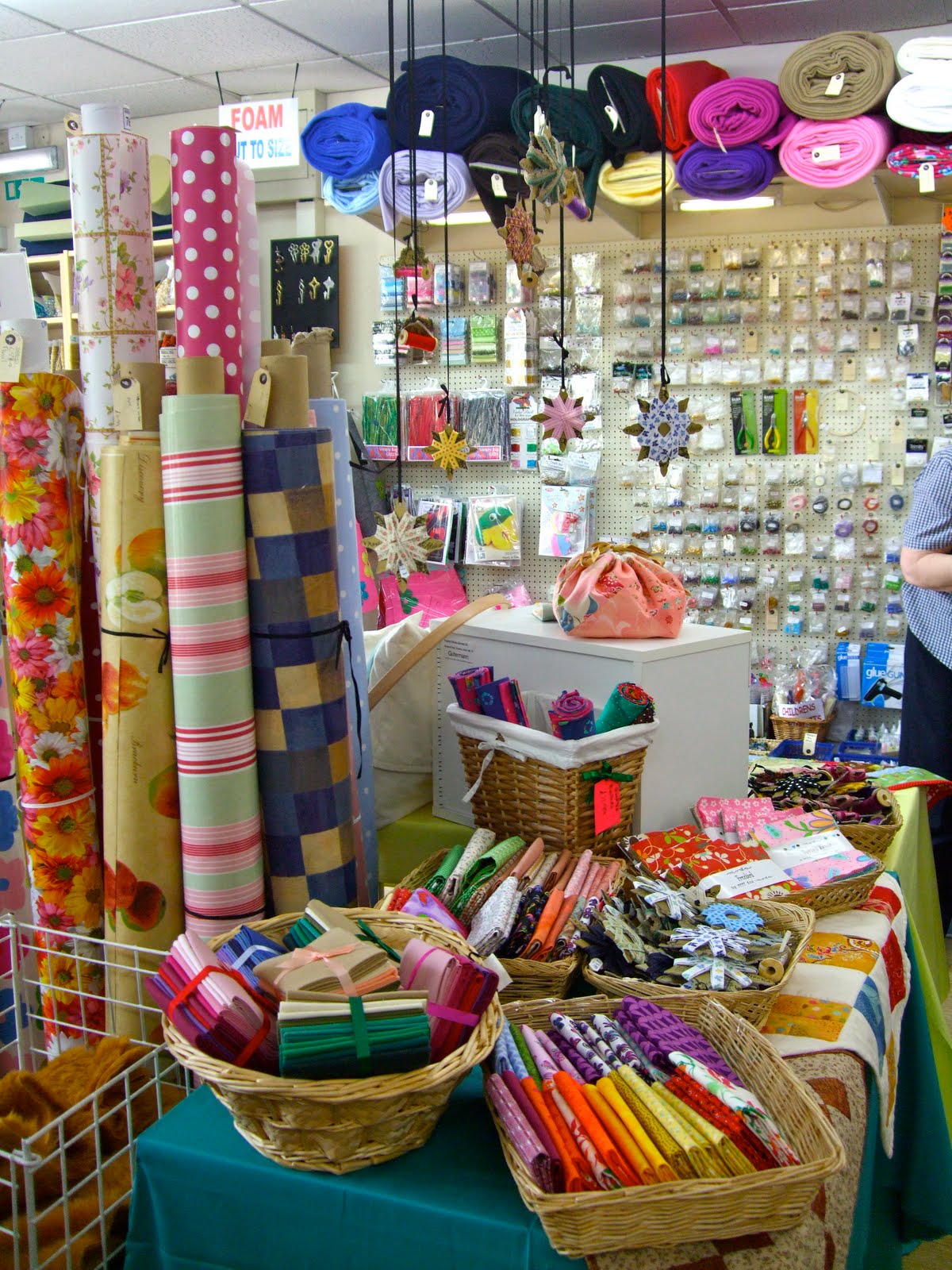 The Cloth Store: A peek inside our Horsham shop