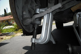 DIY W211 Lower Control Arm and Ball Joint Change