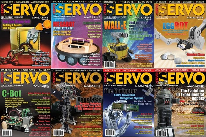 ctrlC+ctrlV: SERVO Magazine(Revista de Robotica) coleccion 2007-2010 Full