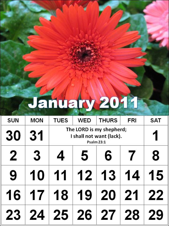 detlaphiltdic: Download Free Christian 2011 Calendars with Bible verses ...