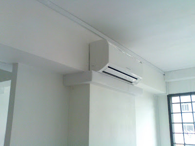 Our Renovation Documented: Updates: Aircon installed, false ceiling ...