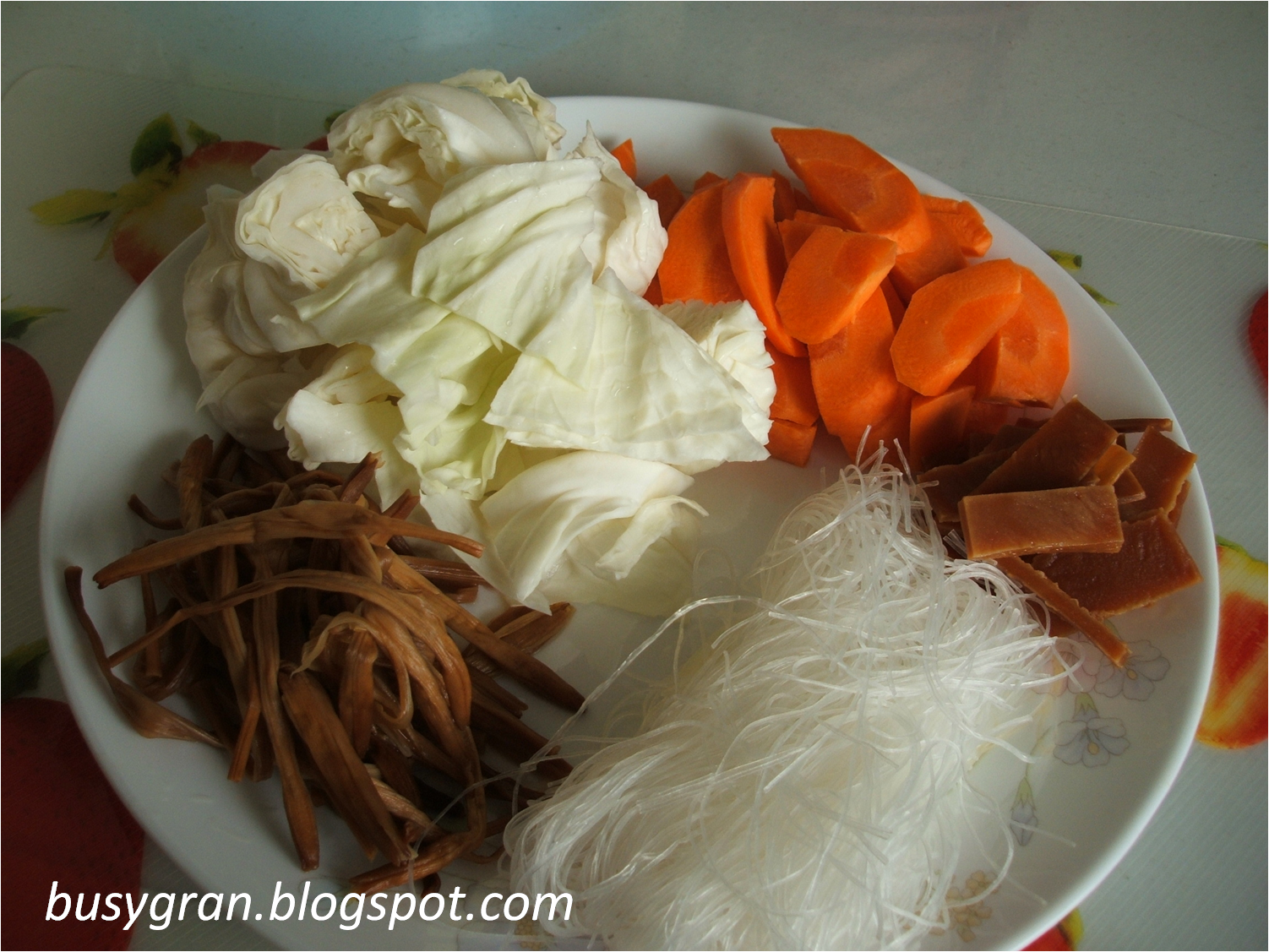 A Busy Gran's Kitchen: "Chap Chye"