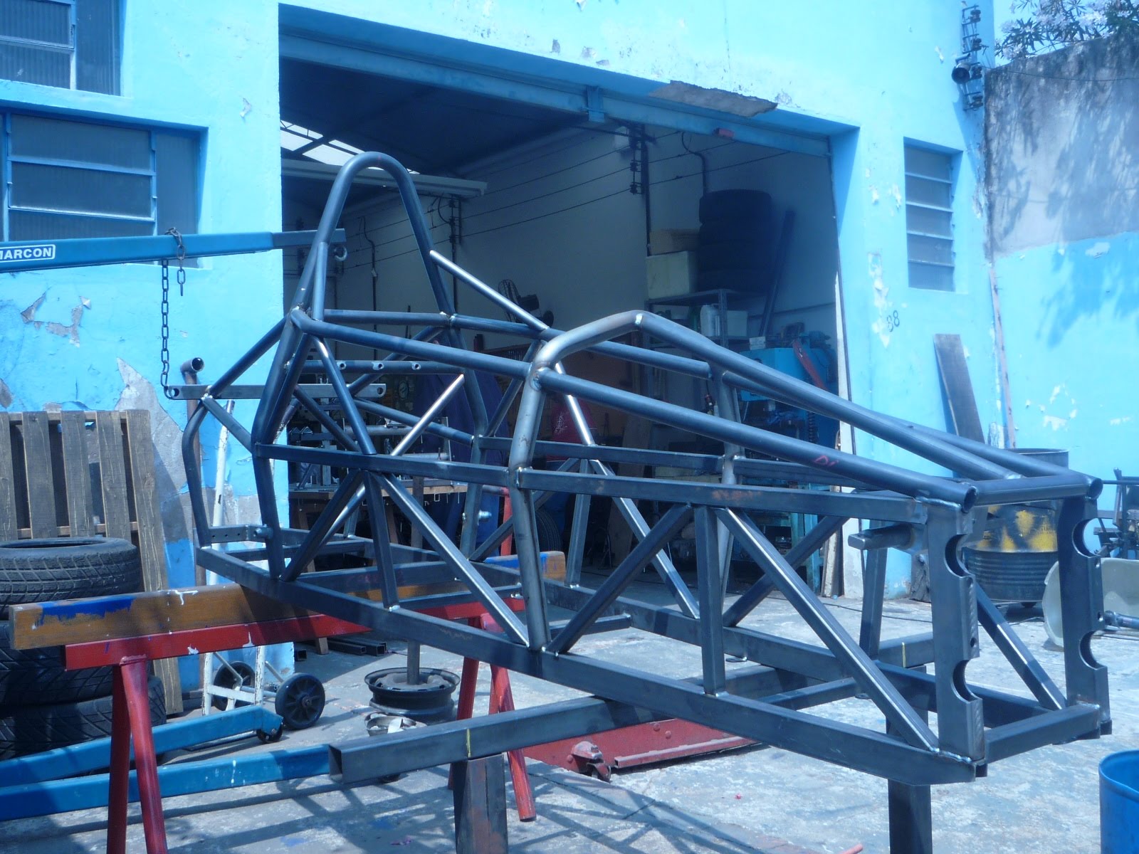 RaceBrazil: Formula Vee - Chassis 002 pronto