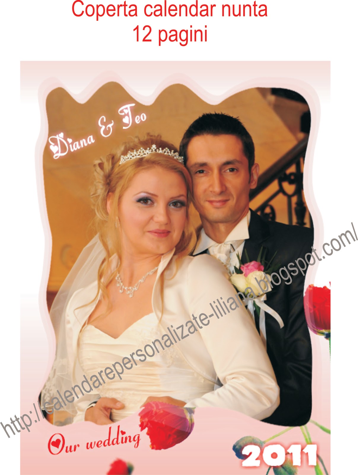 Calendare Personalizate: Calendar de perete Format A3 – 12 pagini+coperta