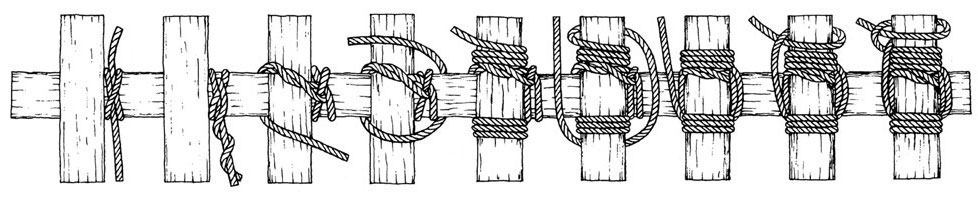 Simpul & Ikatan Pada Tandu Darurat