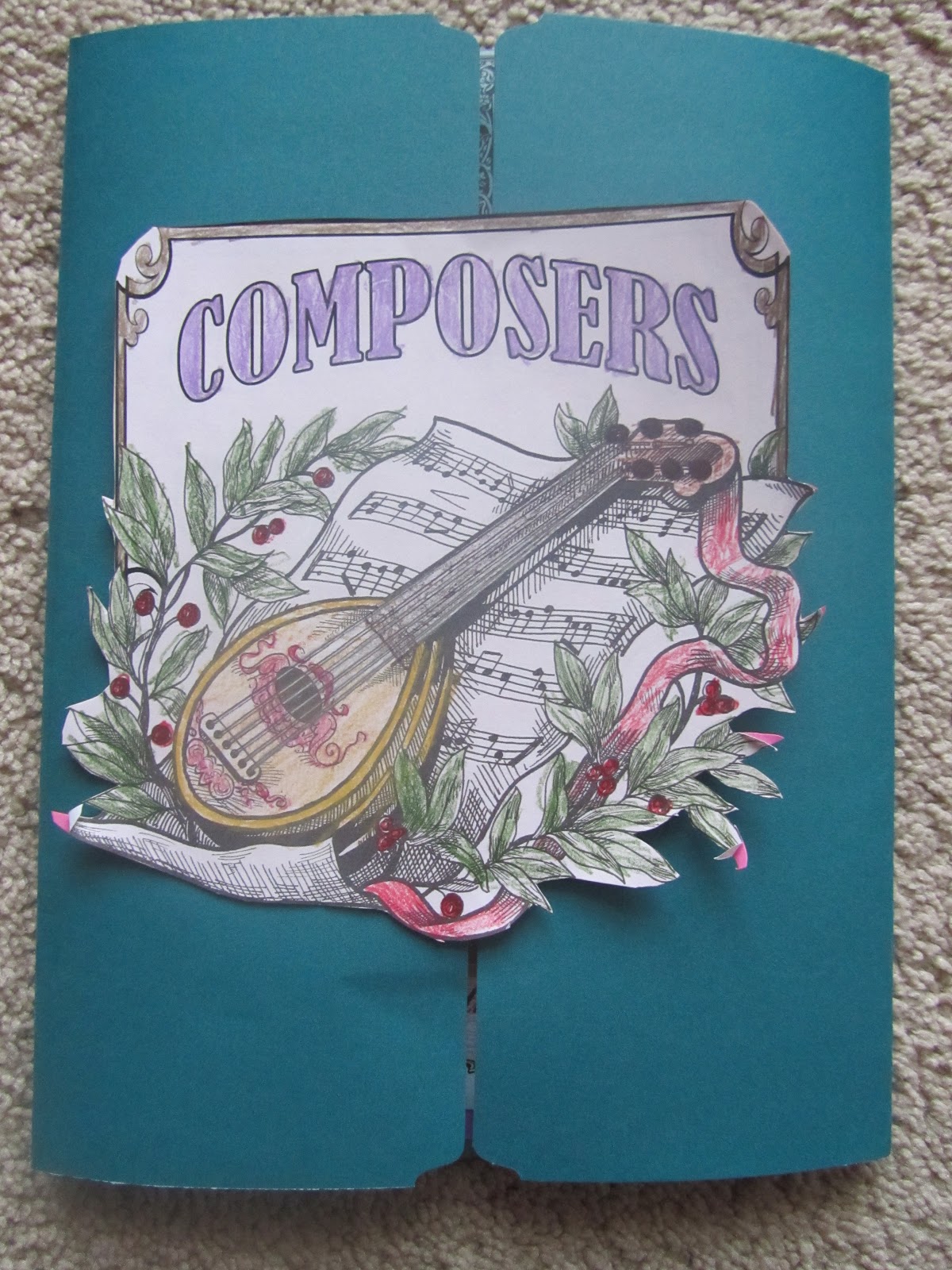 Homeschooling: Or Who's Ever Even Home: Composers Lapbook...