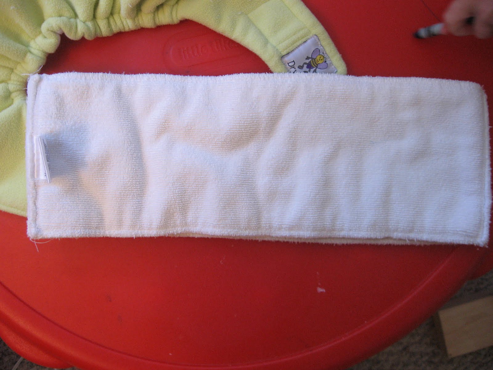 Cloth Diaper Addiction: Night time Diapering: Drybees Fleece Pocket Diaper