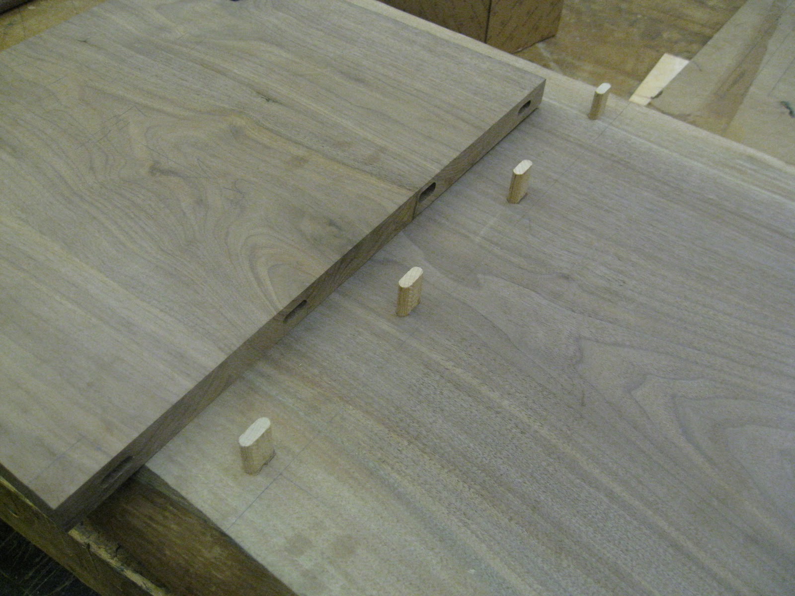 Nabil Abdo: Walnut Slab Coffee Table Part 2
