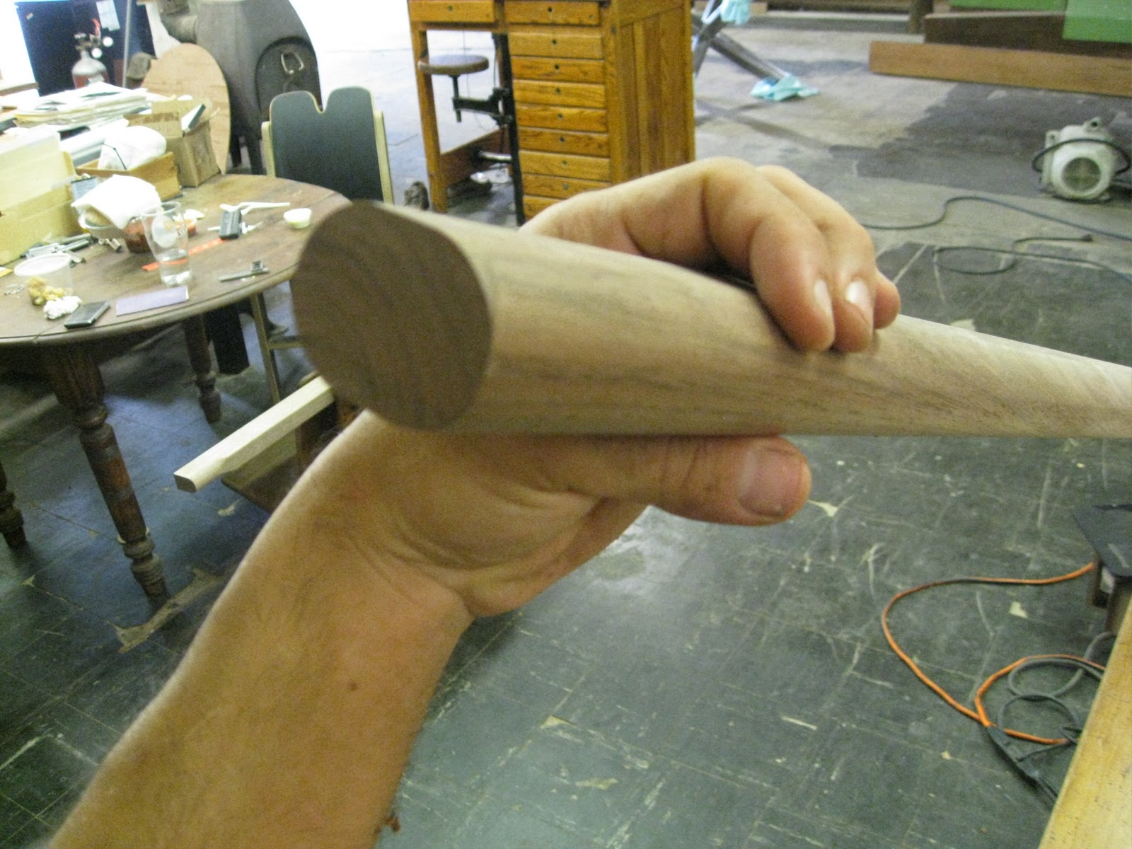 Nabil Abdo: Walnut Slab Coffee Table Part 2