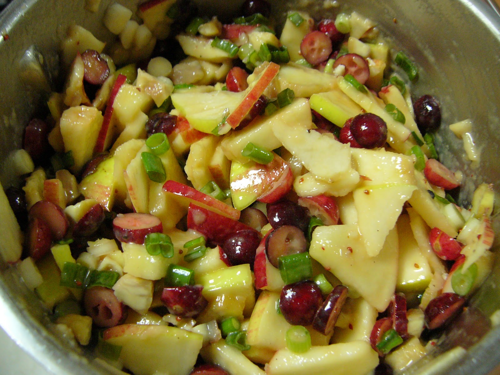 Tebasiles Kitchen: Cranberry Chestnut Salad